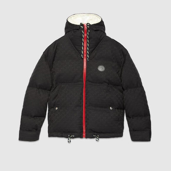 Gucci | Jackets & Coats | Gucci Gg Cotton Canvas Puffer Jacket | Poshmark